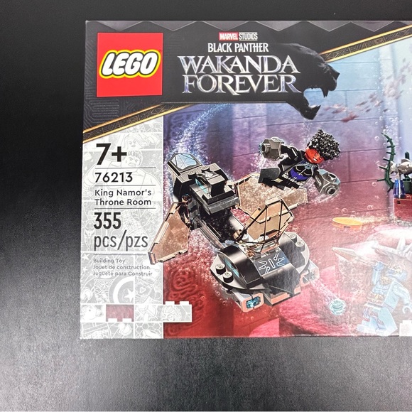 Lego | Toys | Lego Marvel Black Panther Wakanda Forever 7623 King ...